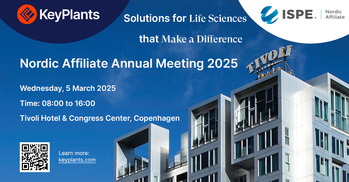 ISPE Nordic Affiliate Annual Meeting 2025 | Keyplants